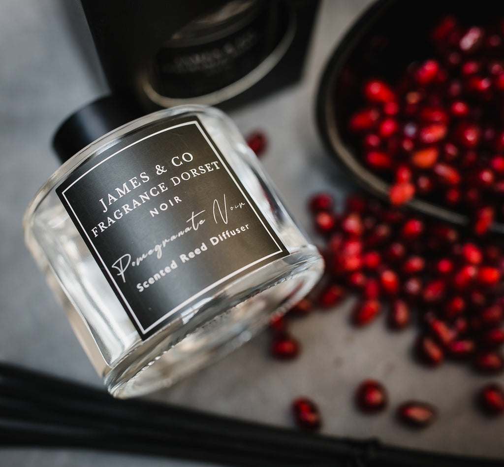 Special Edition: Pomegranate Noir Reed Diffuser – James & Co Fragrance